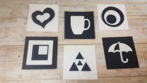 Black And White Baby Cards | Biniboo FREE Pattern & Tutorial